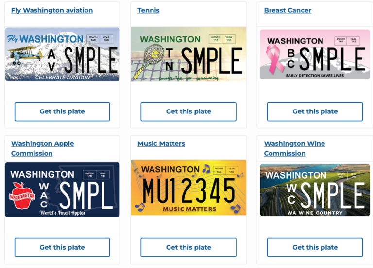 What's the Deal With: Specialty license plates? | Cascadia Daily News